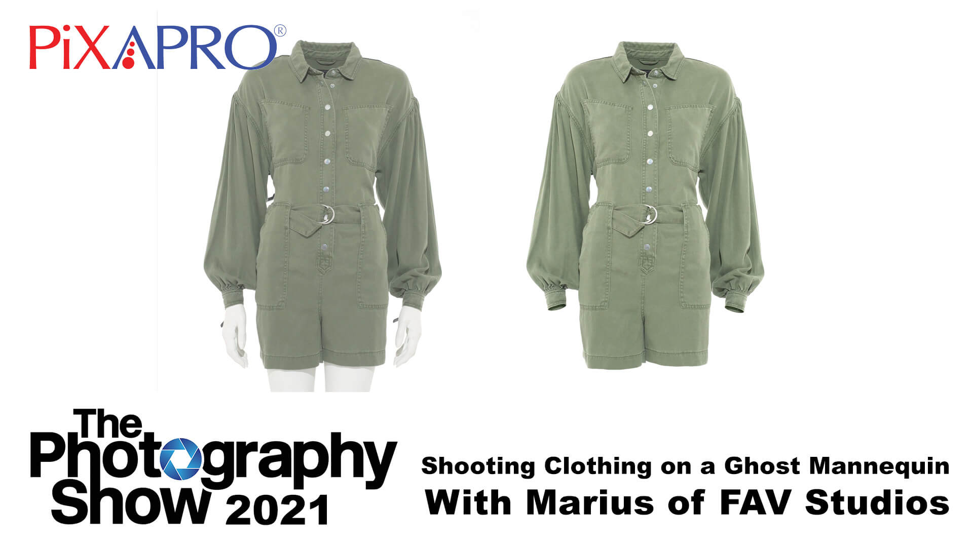 Photography Show 2021 Video - How to Shoot Clothing on a Ghost Mannequ ...