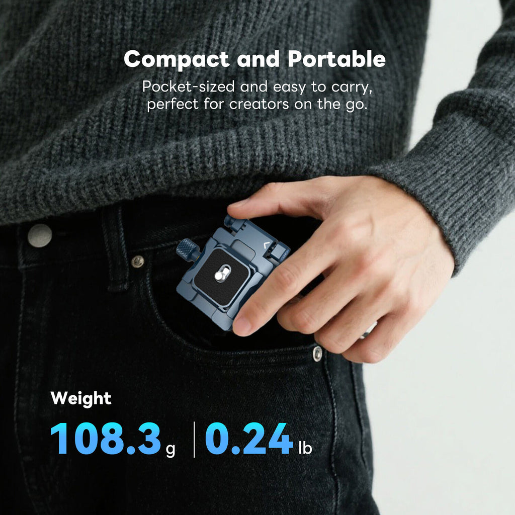 DigitalFoto VH-1AS Foldable Vertical L-Bracket With Arca-Swiss Plate